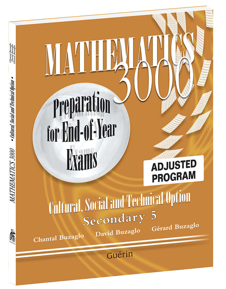 Preparation For End-Of-Year Exams – Service Math 3000