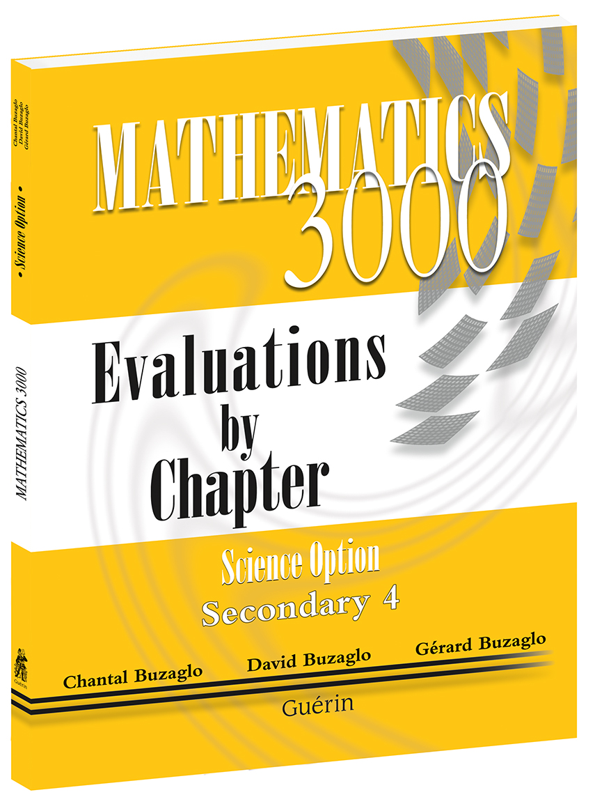 Evaluations By Chapter – Service Math 3000